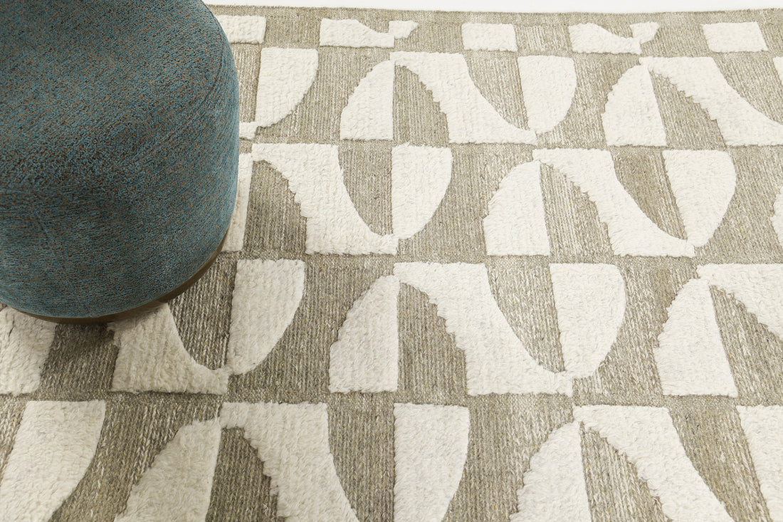 Egret, Sandpiper Collection 30428 6' 2" x 9' 0" – Mehraban Rugs